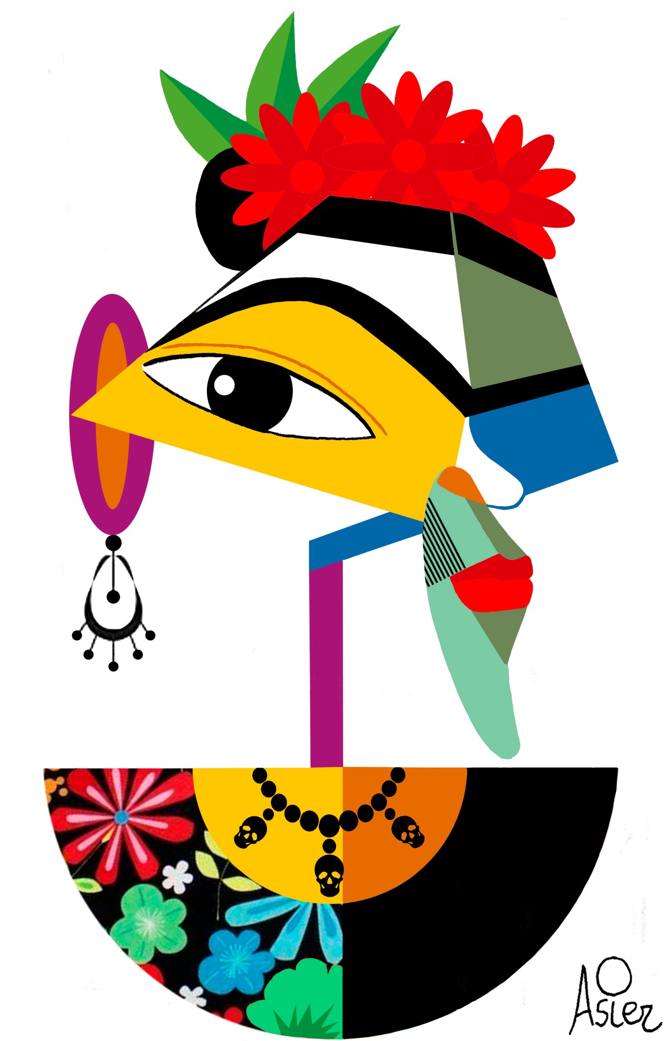 Asier – Illustrator, Cartoonist & Collage Artist